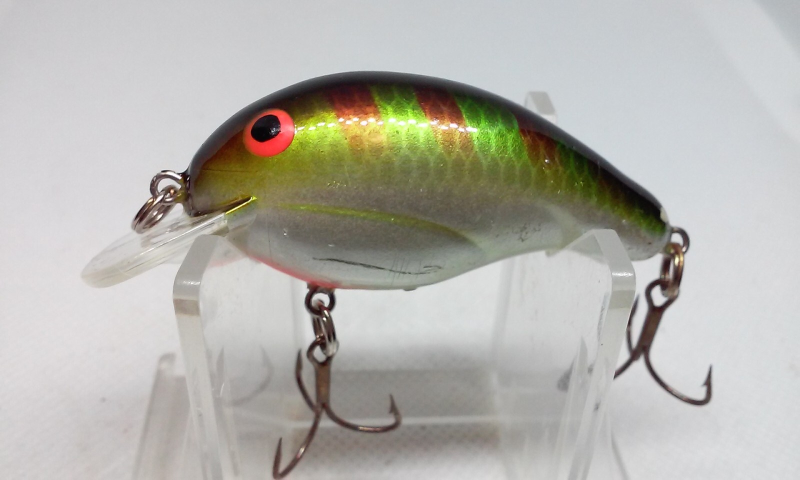 Vintage Bandit 100 Series Original Perch 2" Square Bill Crankbait 1/4oz ...