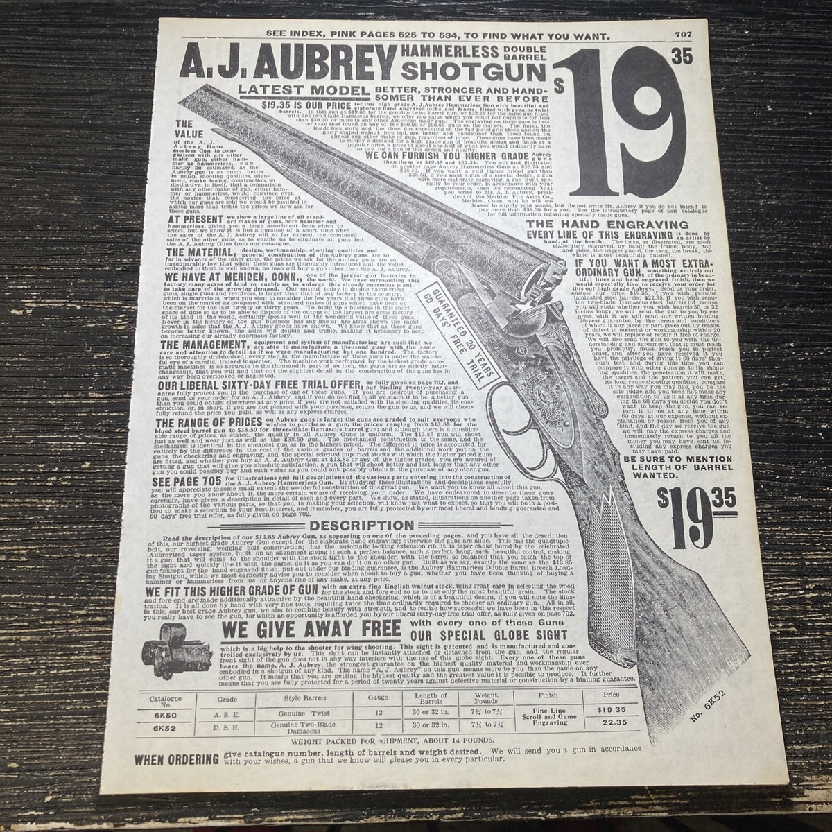 Paper Double Barrel Shotgun