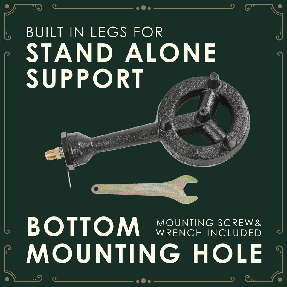 CONCORD 6" High Pressure Banjo Jr Burner Head | eBay