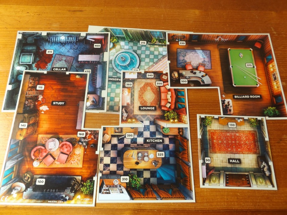 CLUEDO ESCAPE AND SOLVE MYSTERY GAME WITH VARIOUS CARDS. | eBay