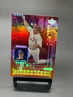 1999 UD Encore McGwired!! #Mc3 Steve Tracnsel HR 62 Mark McGwire St ...