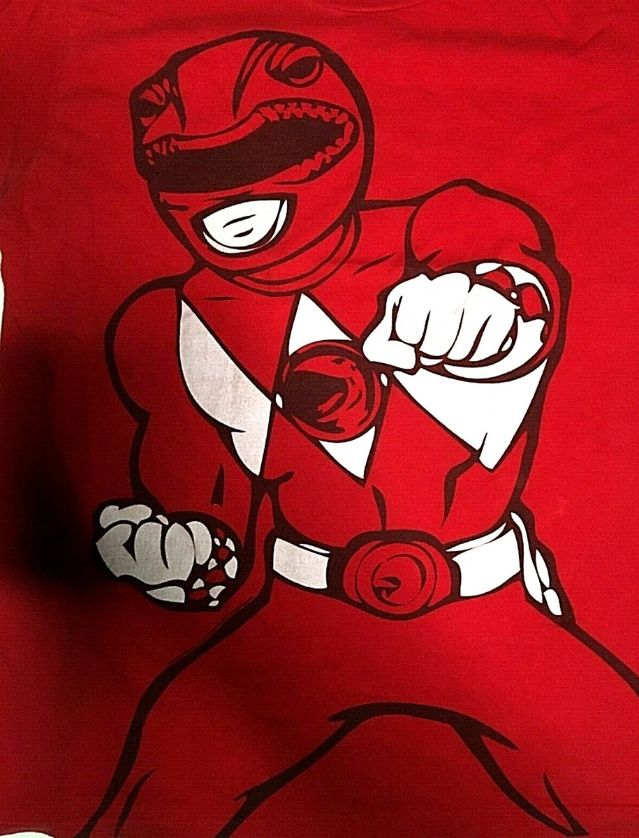 Red Power Ranger Mighty Morphin Drawing
