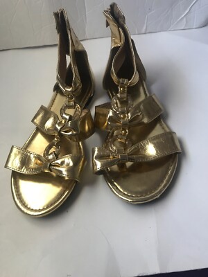 MAX COLLECTION SIZE 9 COLOR GOLD WOMAN SANDAL | eBay