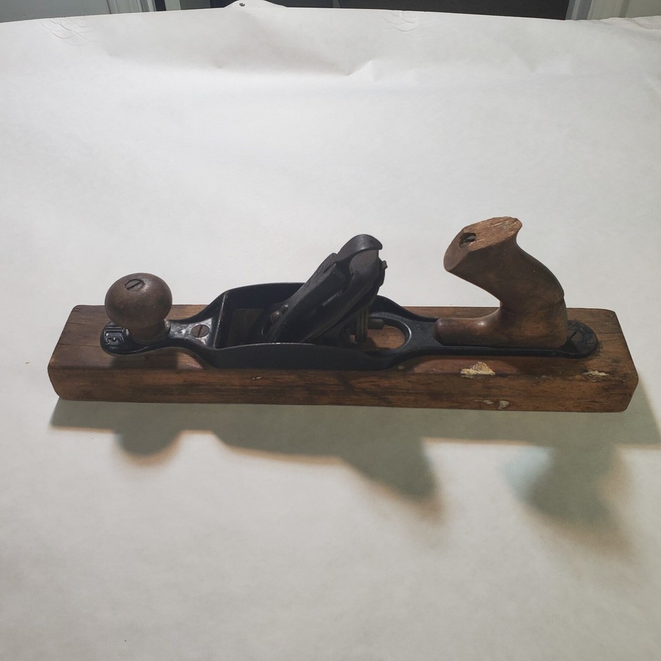 Bailey Wood Plane 15" Wood Block Planer Carpentry Woodworking Vintage ...