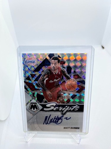2021-22 Panini Mosaic SCRIPTS Matt Barnes SIGNATURES AUTOGRAPH #SC-MTB ...