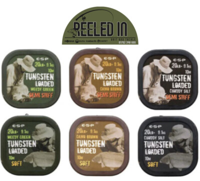 ESP TUNGSTEN LOADED COATED BRAID - SEMI STIFF, SOFT, X-STIFF - ALL ...