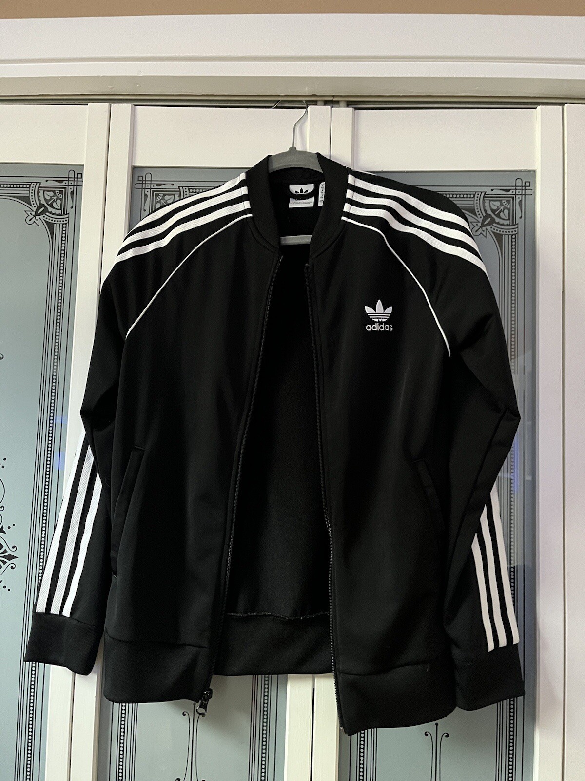 Black Adidas Originals SST Track Jacket / Youth Large - Gem