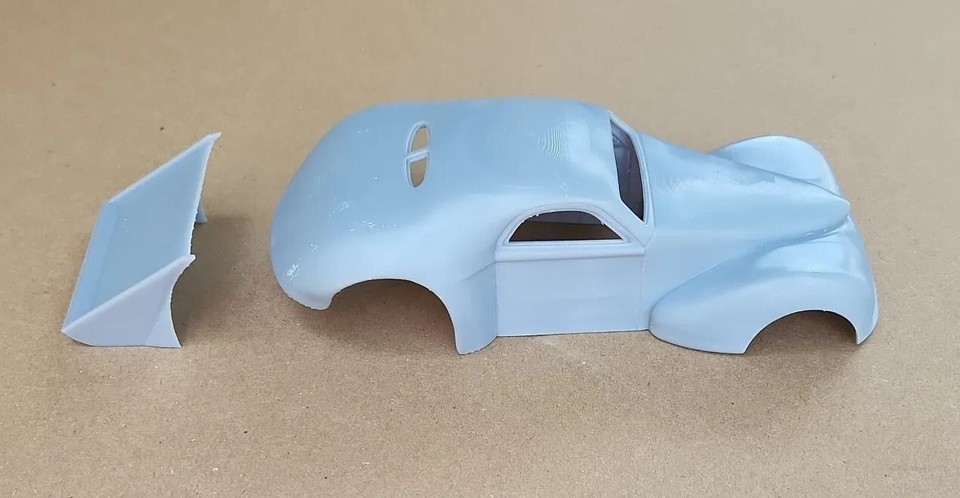 ABS-LIKE RESIN 3D PRINTED 1/24 1941 WILLYS PRO MOD COUPE BODY | eBay
