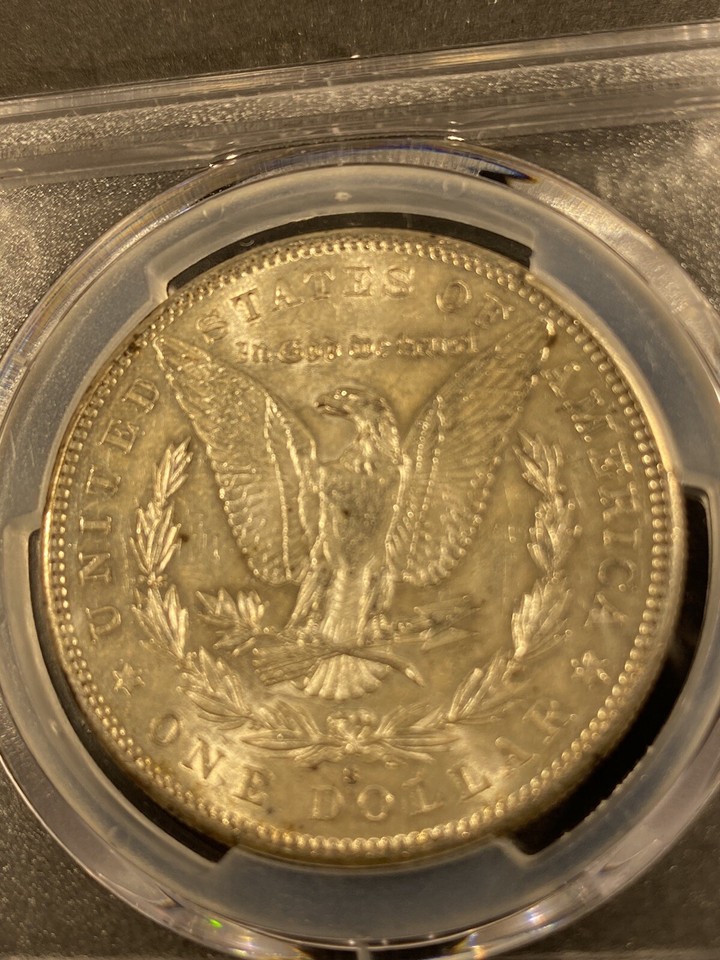 1888-S MORGAN SILVER DOLLAR PCGS AU55 ABOUT UNCIRCULATED BETTER DATE ...