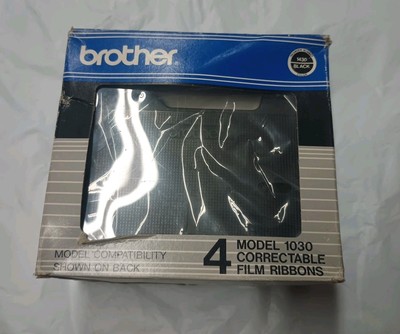 NOS Brother 1030 4 Correctable Film Ribbons New Sealed Box Of 4 Ribbons ...