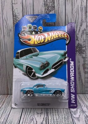 Hot Wheels ‘62 Corvette #207 HW Showroom Diecast Car Chevrolet Blue New ...