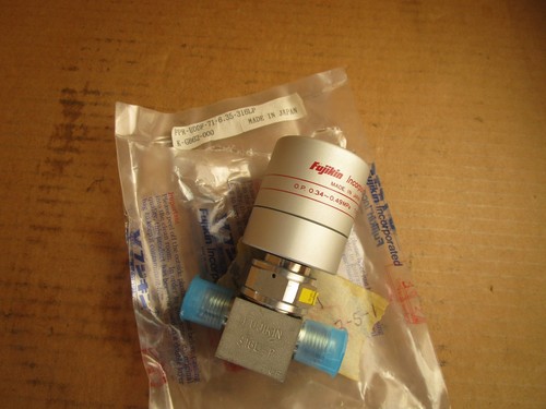 Fujikin Diaphragm Valve FPR-UDDF-71-6.35-316LP FPRUDDF71635316LP New | eBay