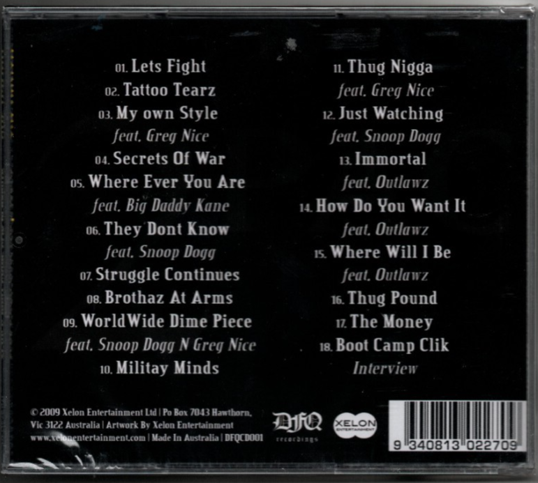 Tupac + Bootcamp Clik - One Nation The Album (CD) | eBay