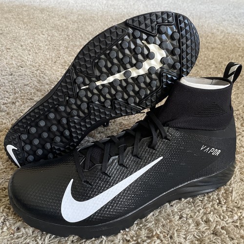 Nike Vapor Untouchable Speed Turf 2 Football Black Shoes Mens Sz 13.5 ...