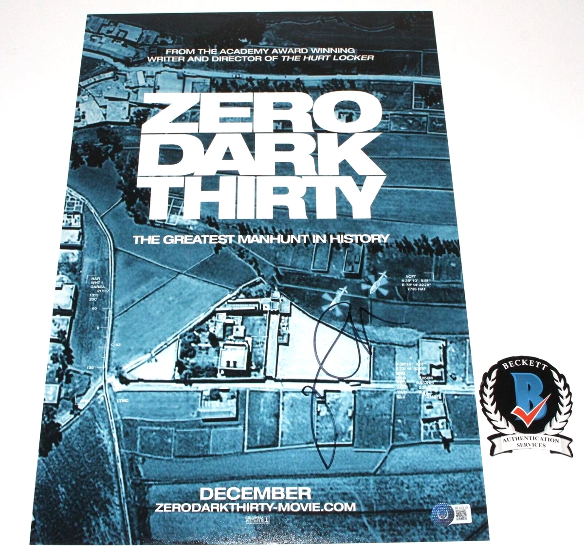 Jessica Chastain Zero Dark Thirty Poster
