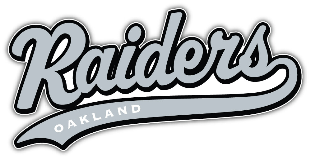Oakland Raiders NFL Sport Car Bumper Sticker Decal ''SIZES'' | eBay