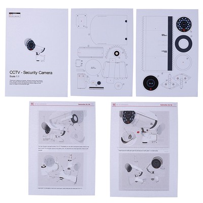 1:1 Paper Model Fake Security Dummy Surveillance Camera Security Model ...