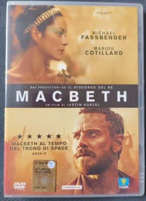 🦍🦍🦍 MACBETH Kurzel DVD 2015 - cotillard fassbender | eBay