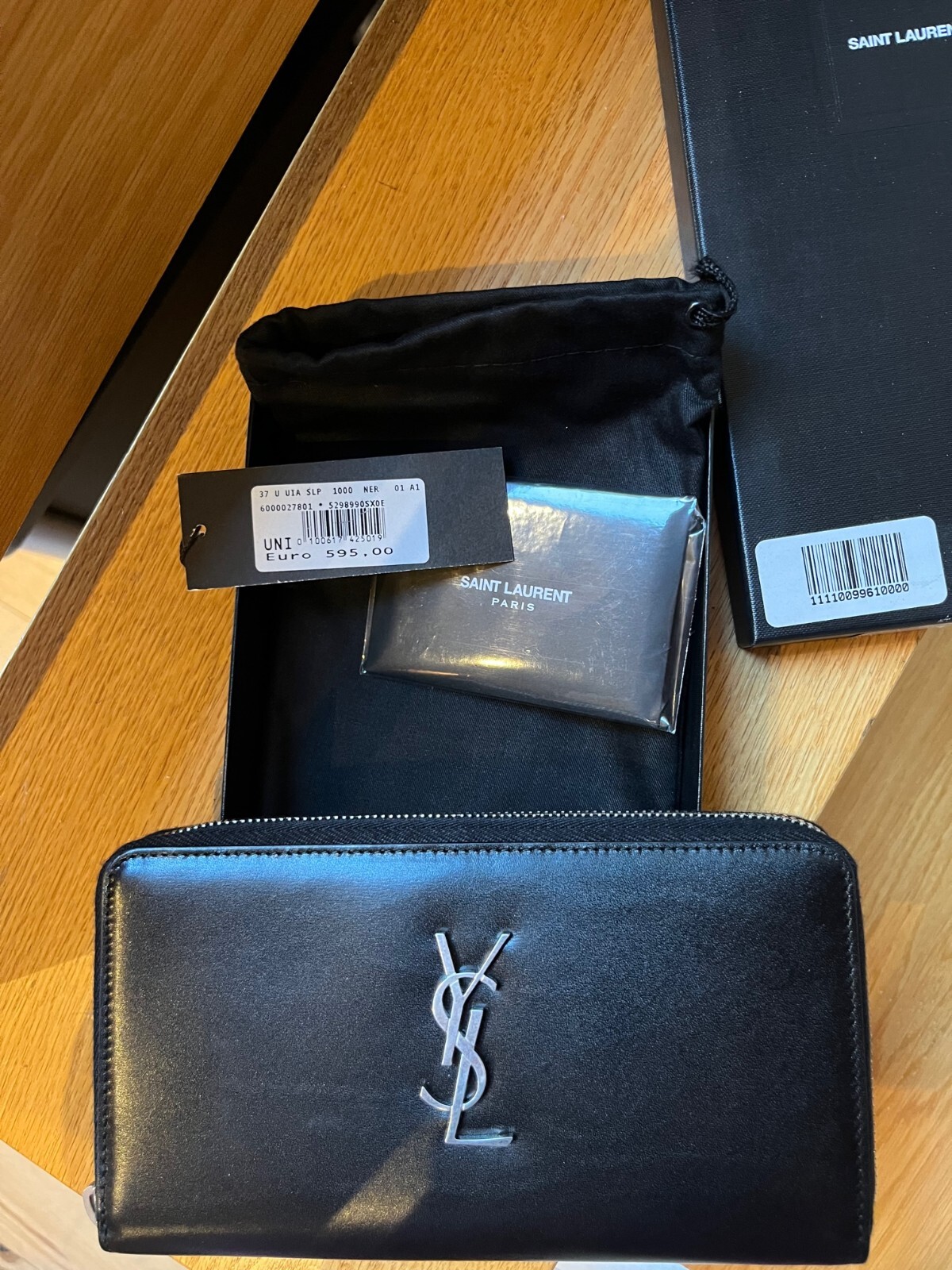 YSL zip around wallet, BNWT | eBay