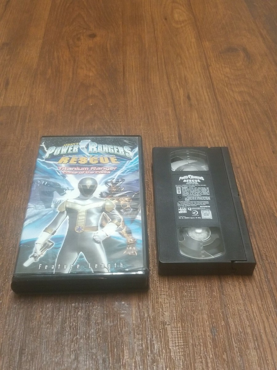 Power Rangers Lightspeed Rescue Titanium Ranger Curse Of The Cobra
