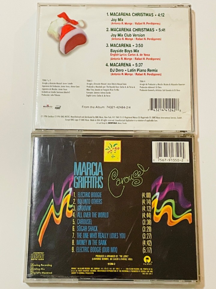 LOS DEL RIO - Macarena Christmas / Macarena CD Single +BONUS Marcia ...