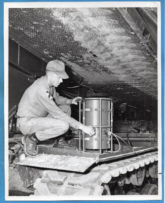 1960s Fort Belvoir M48 AVLB Bridge Laying Tank 8x10 Original News Photo ...