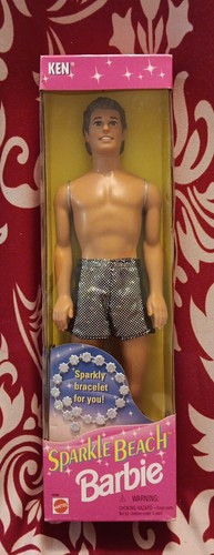 Sparkle Beach Ken Doll #14350 Barbie 1995 retro New In Box sealed | eBay