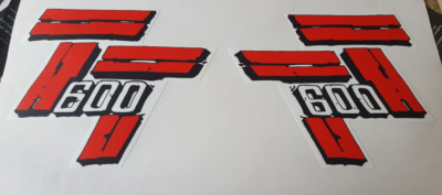 Stickers tank yamaha tt 600 Desert acerbis-Adhesive Stickers Decals 59x ...