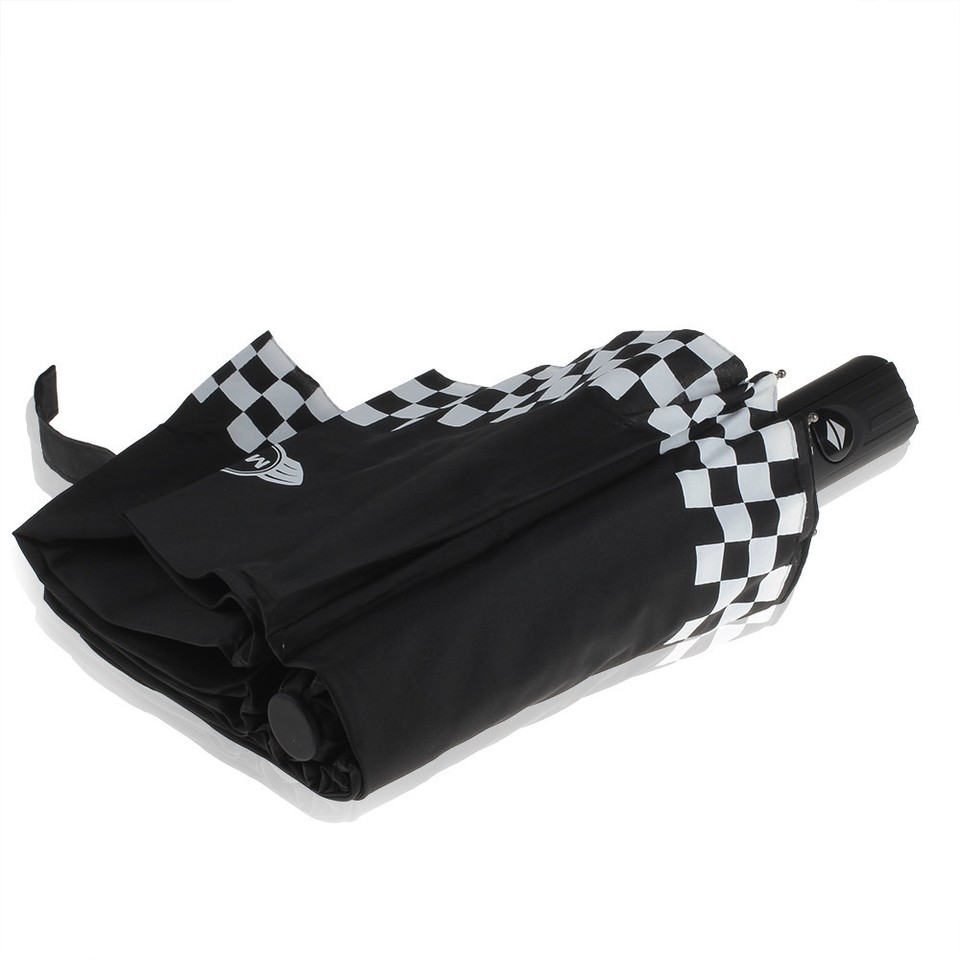 Portable Automatic Folding Umbrella Umbrellas Checkered Style For Mini ...