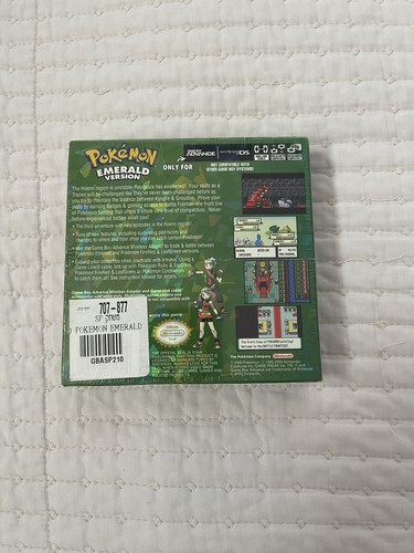 Pokemon Emerald Version (NEW IN BOX, SEALED) 45496735302| eBay