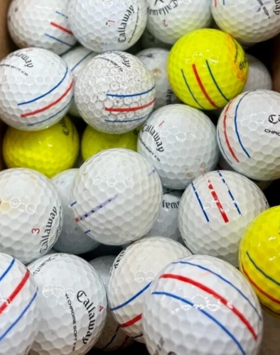 100 Callaway Chrome Soft Triple Track 3A AAA C-Grade Golf Ball Mix | eBay
