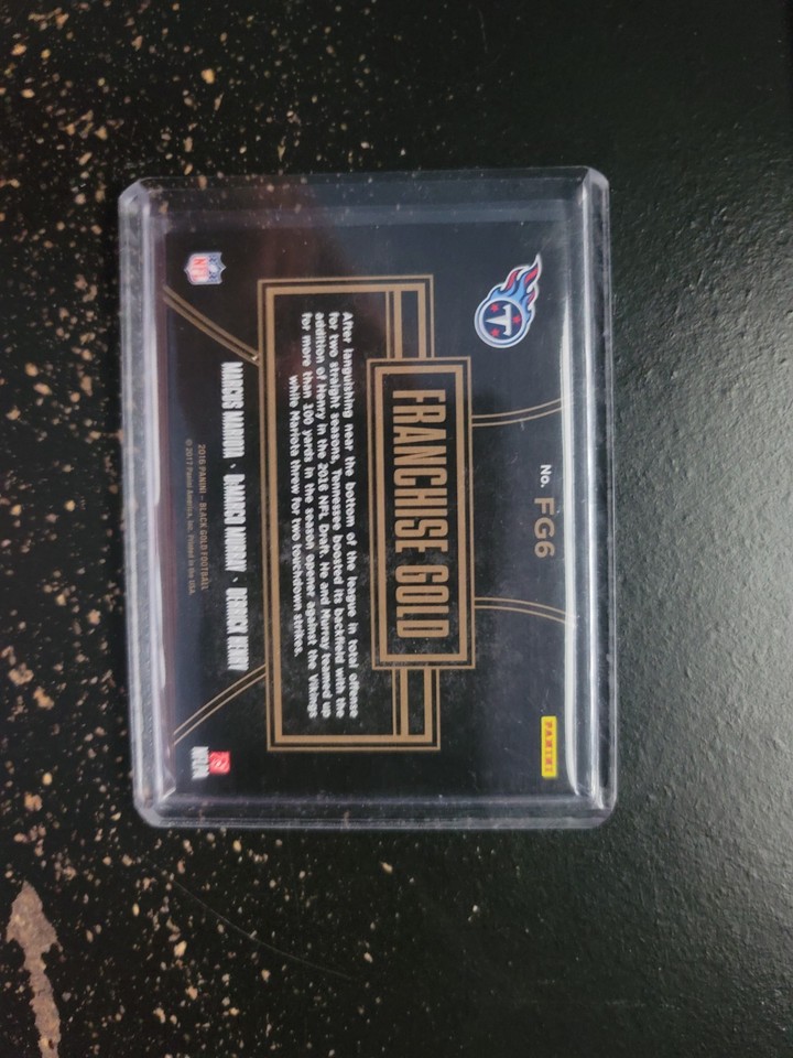 2016 Panini Black Gold - Franchise Gold Derrick Henry, Mariota, Murray ...