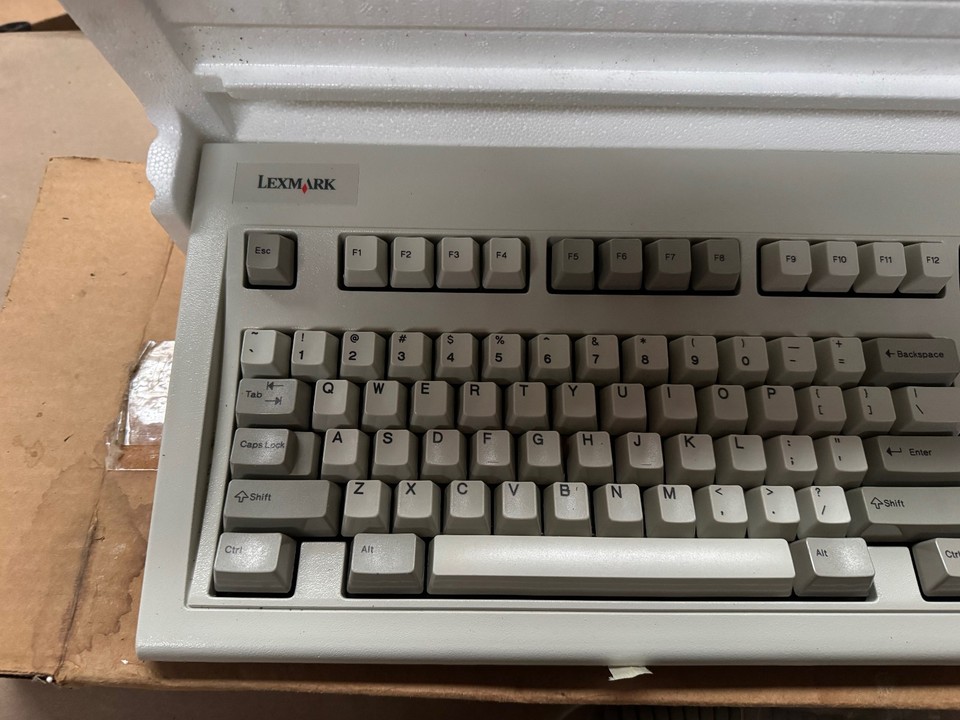 Lexmark IBM Model M Mechanical Keyboard Vintage - Engineering Prototype ...