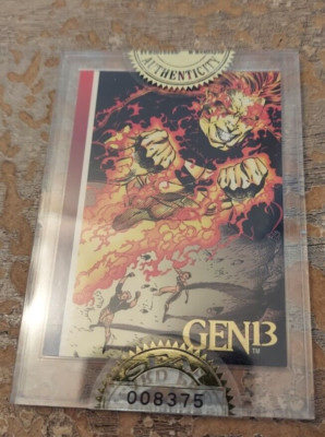 Wizard Press Gold Promo Card Encased Gen 13 Seal #008375 | eBay
