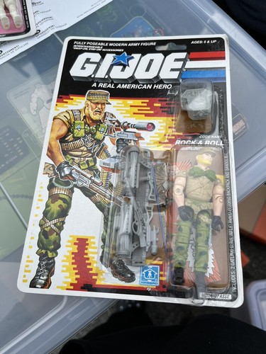 Rock & Roll GI Joe 1988 Hasbro Action Figure NEW MOSC SEALED | eBay