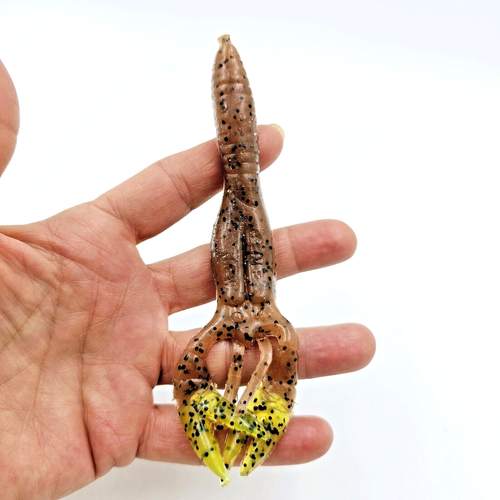 Gene Larew 6" Hawg Salt Craw 5 Count You Choose Color Bass Fishing | eBay