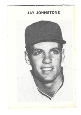 JAY JOHNSTONE 1969 Milton Bradley Baseball Game California Angels Ex ...