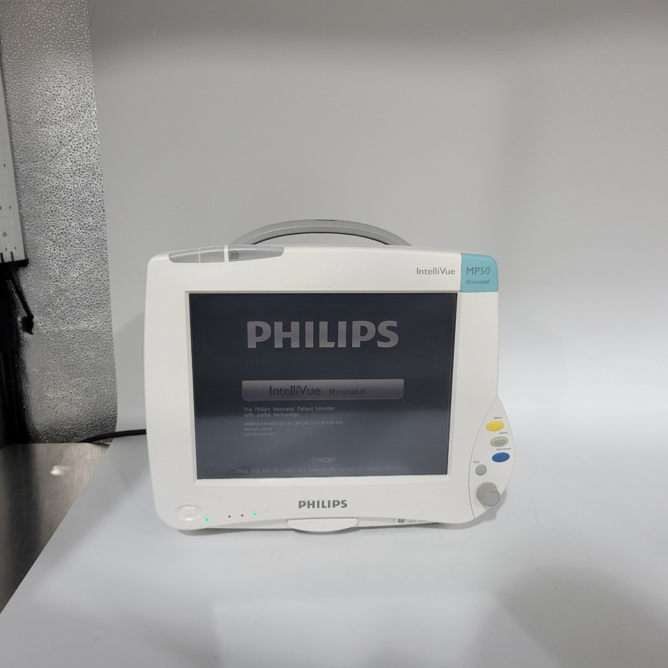 Philips M8004A MP50 Intellivue Neonatal Patient Monitor J.10.26 ...