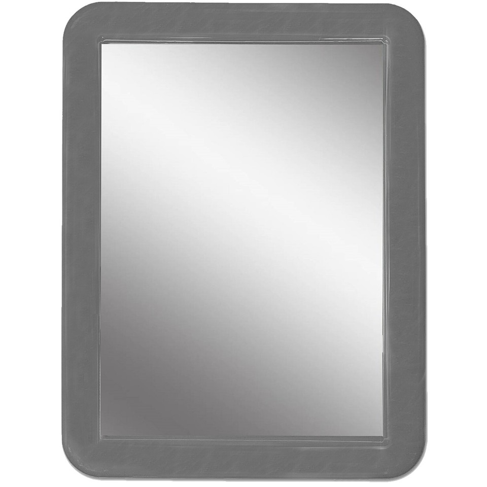 Magnetic Locker Mirror, 5x7 in., Glass, Locker Accessory for School ...