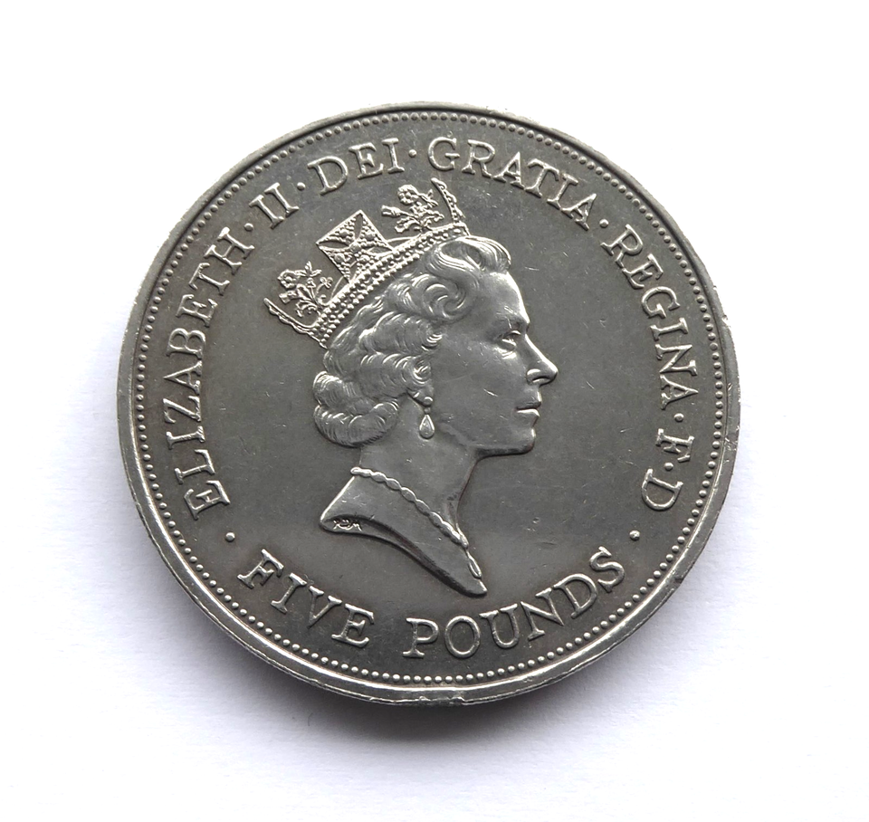 1900 - 1990 QUEEN ELIZABETH THE QUEEN MOTHER'S 90th BIRTHDAY FIVE ...