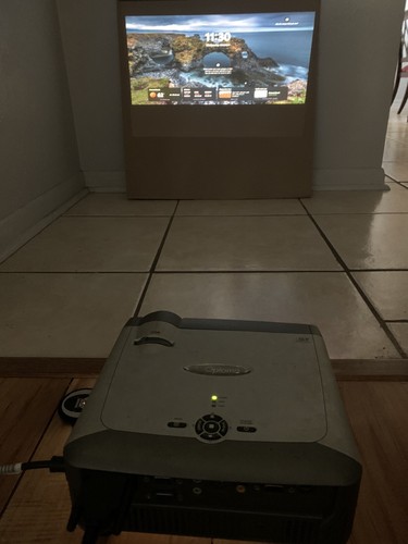 Optoma EP749 DLP Portable Projector With Case VGA/ DVI-D | eBay