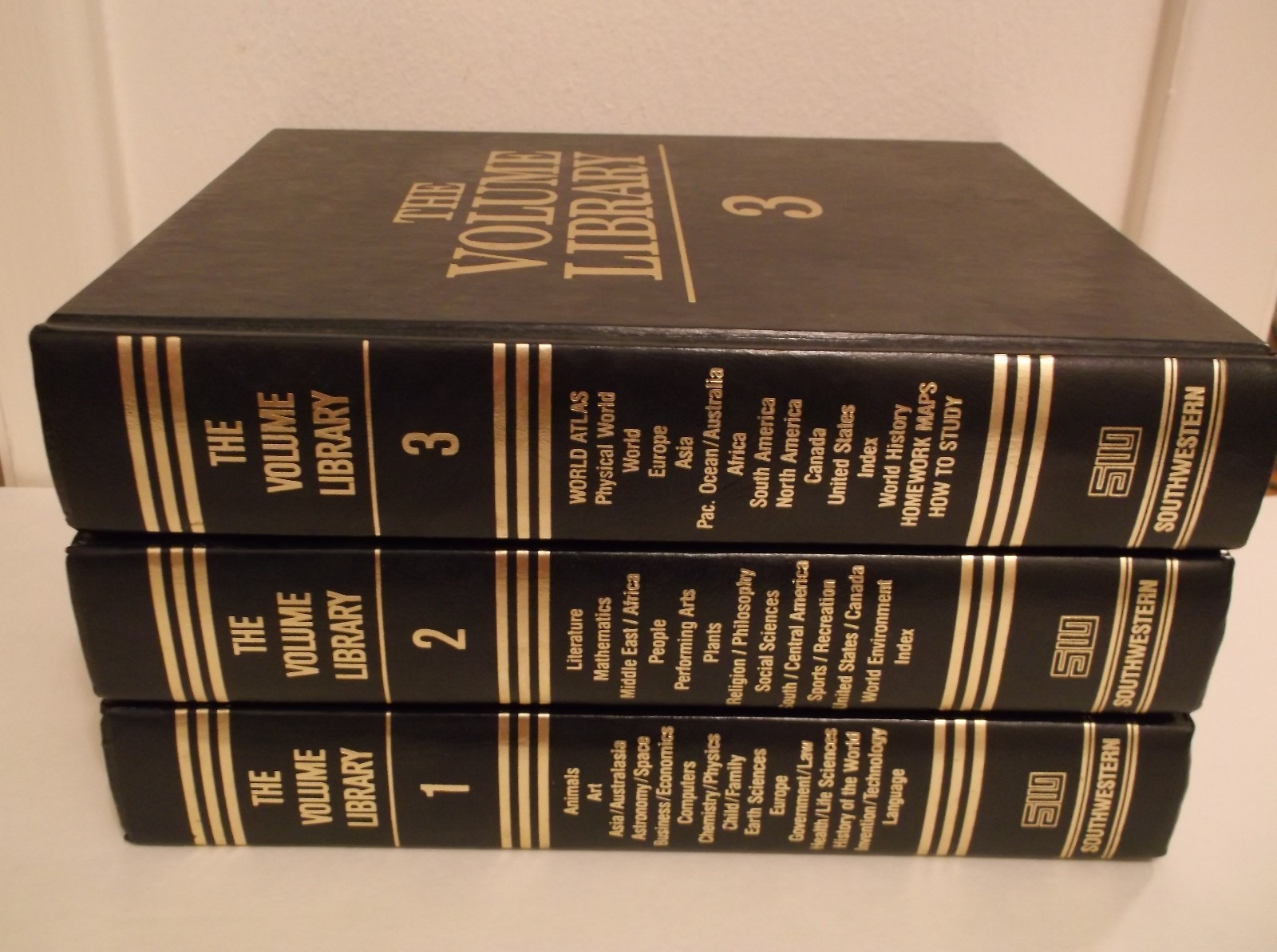 The Volume Library: 1, 2, 3 by Southwestern 1991 Rare Set 9780871972088 ...
