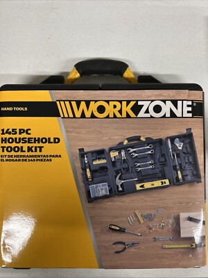 New Workzone 145pc Househols Tool Kit | eBay