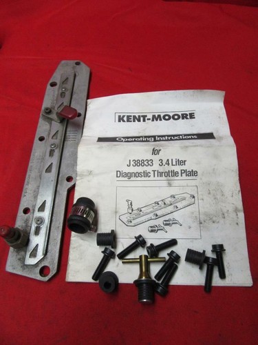 Used Kent-Moore J-38833 Diagnostic Throttle Manifold Plate Set | eBay