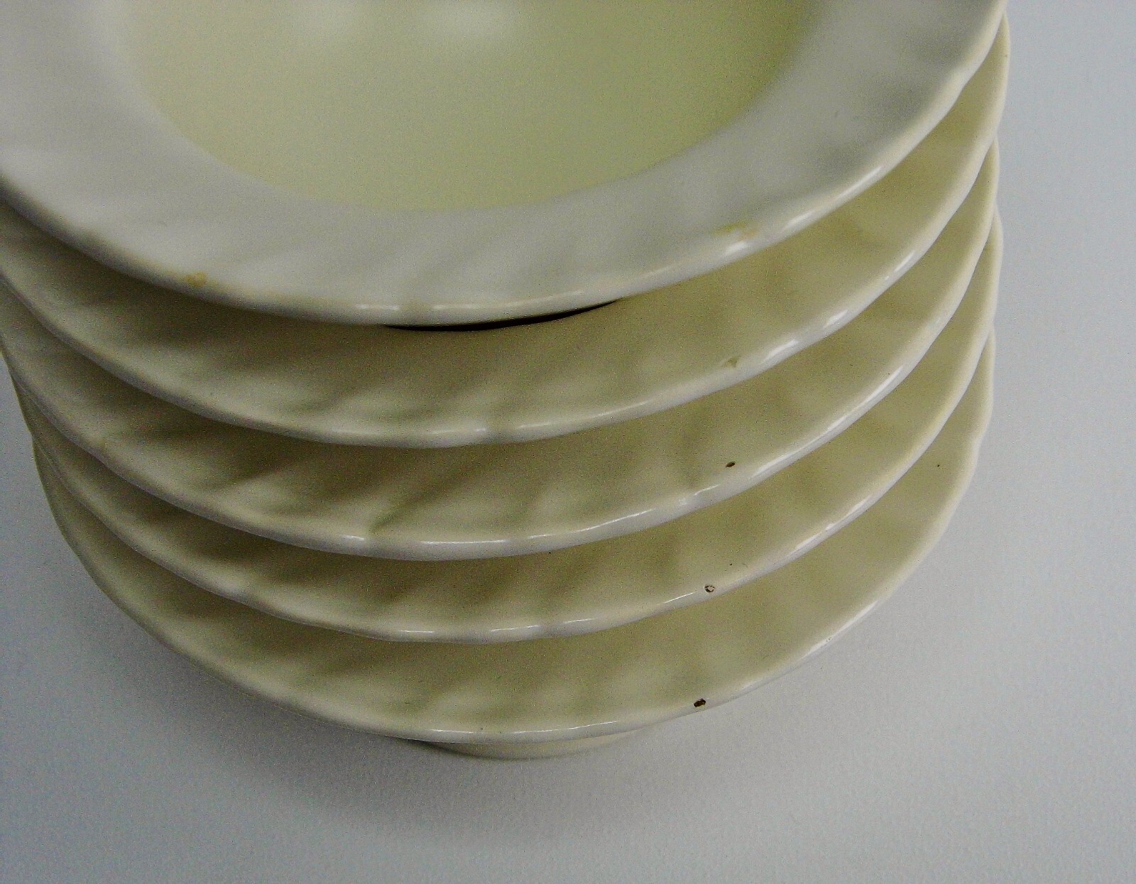 Rare - 23 Piece Franciscan Ware “Coronado” Swirly Ivory Pottery Set ...