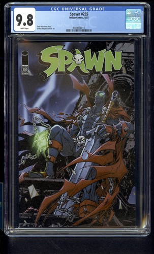 Spawn 255 CGC 9.8 Todd McFarlane LOW PRINT RUN RARE 2015 WP VIOLATOR ...