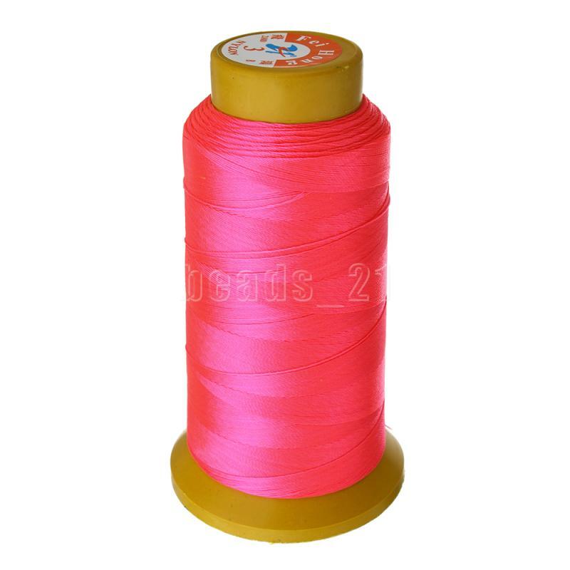 900m DIY Nylon Cord Thread Chinese Knot Macrame Beading Bracelet ...