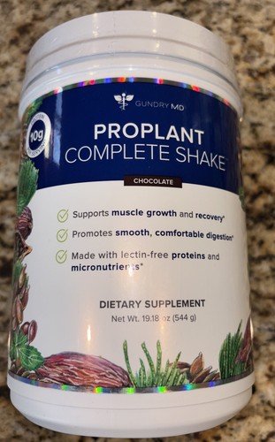 Gundry MD Proplant Complete Shake Chocolate Powder 19.18oz New Sealed ...