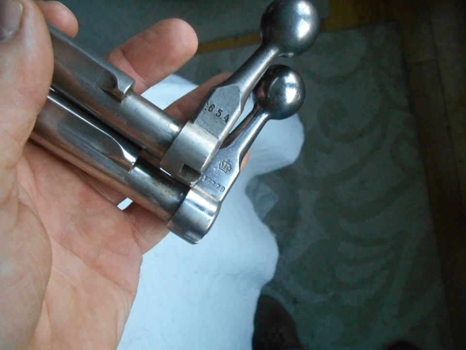 Norwegian Krag jorgensen model 1894 bolt body nice condition 1912 ...