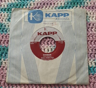 Russ Hamilton 45 Rainbow / We Will Make Love Kapp K-184 solid vg | eBay